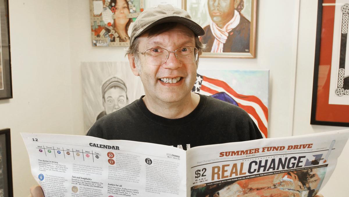 Newspaper founder Tim Harris is fighting for Real Change - Puget Sound ...