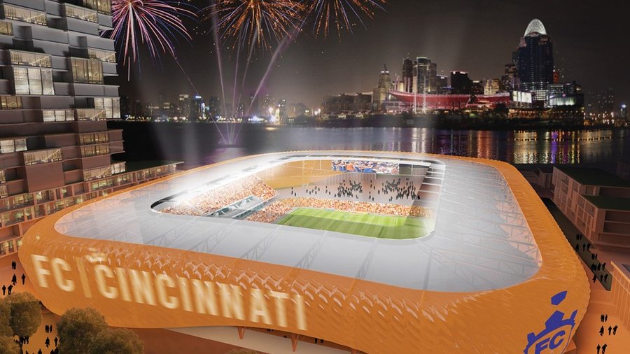 FC Cincinnati unveils stadium plans: SLIDESHOW - Cincinnati Business ...