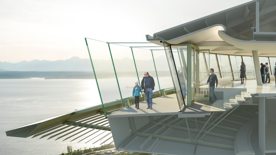 Space Needle Rendering 3