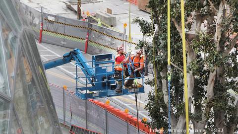 Amazon CEO Jeff Bezos opens iconic Spheres building with help from ...