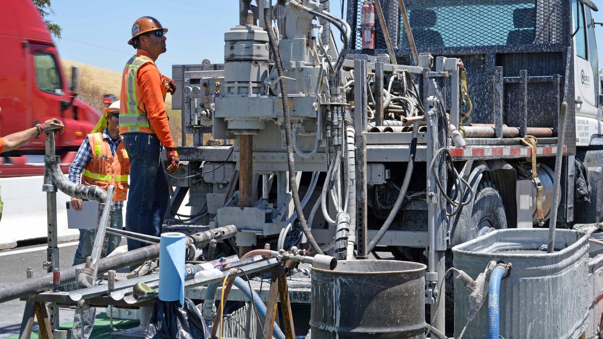 California high-speed rail drills into Santa Clara County's Pacheco ...