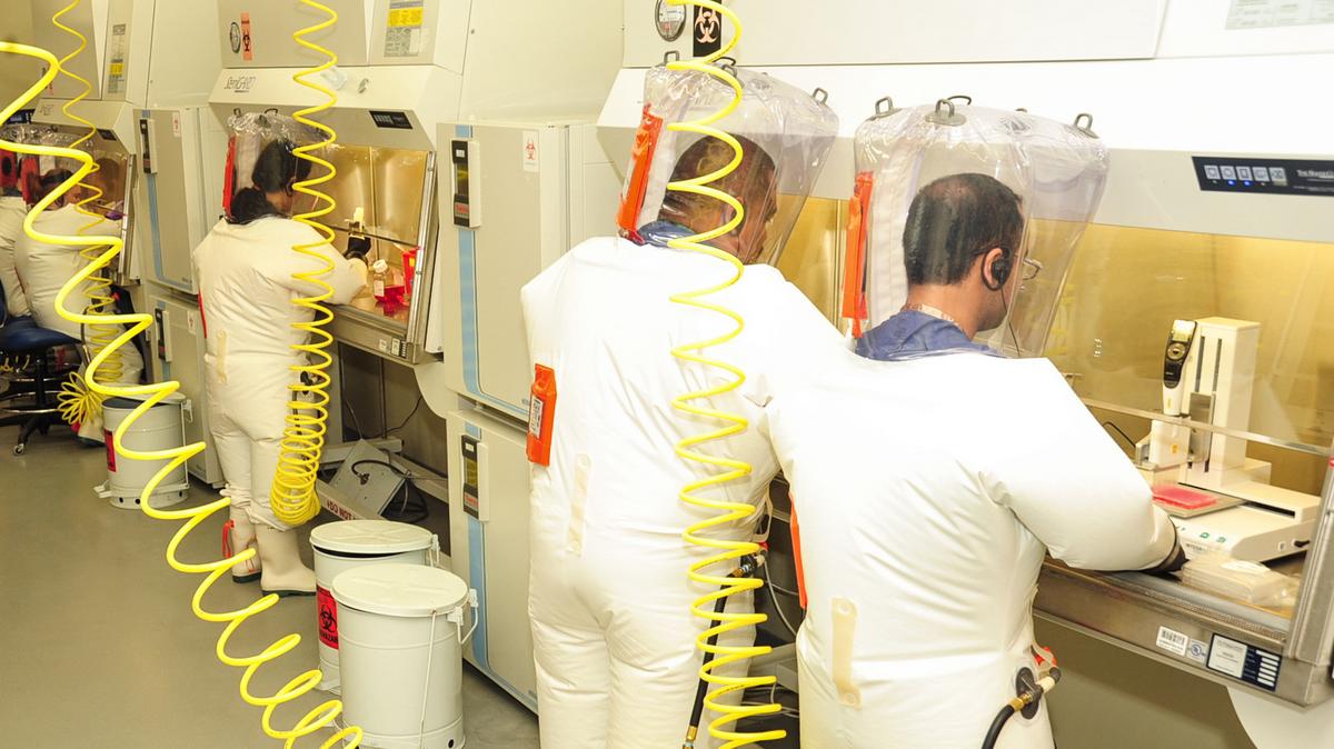 Texas Biomedical Research Institute CEO Schlesinger said new biosafety ...