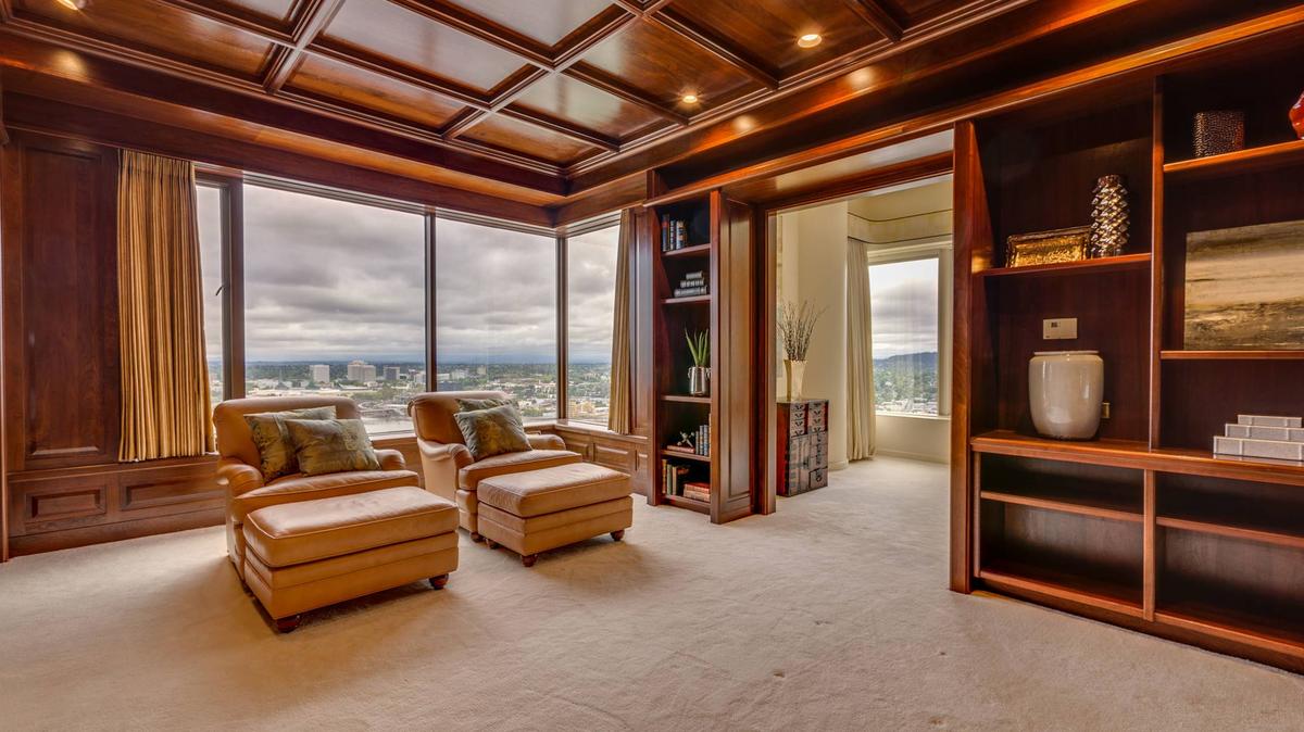 Inside a $3.3M KOIN Center penthouse owned by grocery icon Fred Meyer's ...