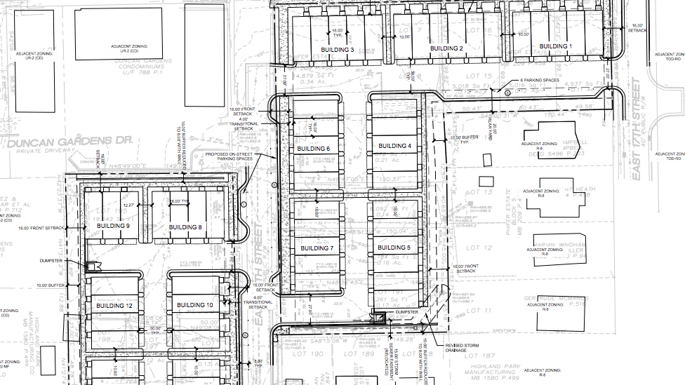 Townhouses planned for Charlotte's Optimist Park - Charlotte Business ...