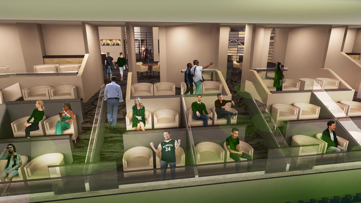 Milwaukee Bucks reveal more interior renderings of new arena: Slideshow ...