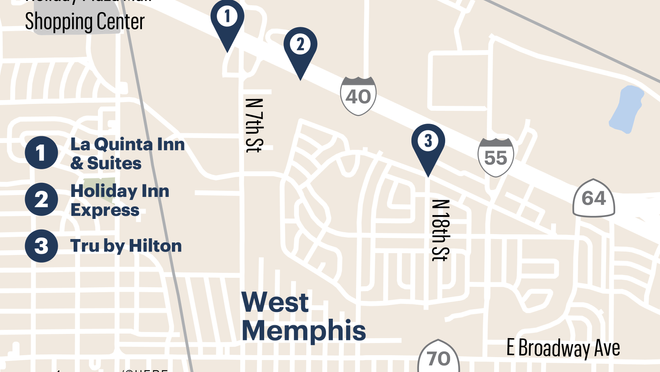 La Quinta Locations Map