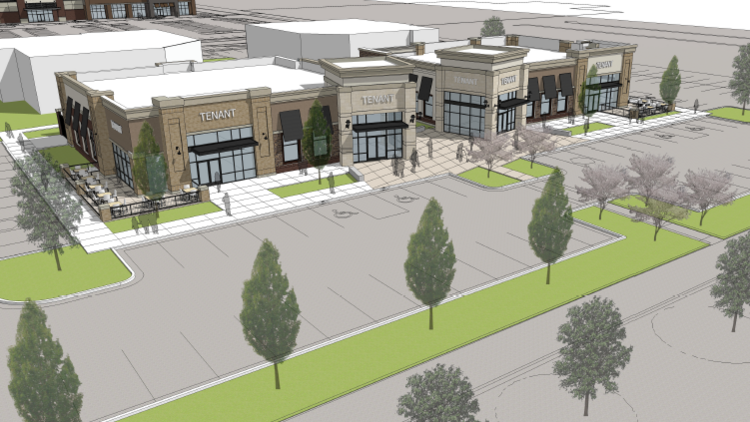 Metcalf South redevelopers plan to deliver two small buildings with big ...