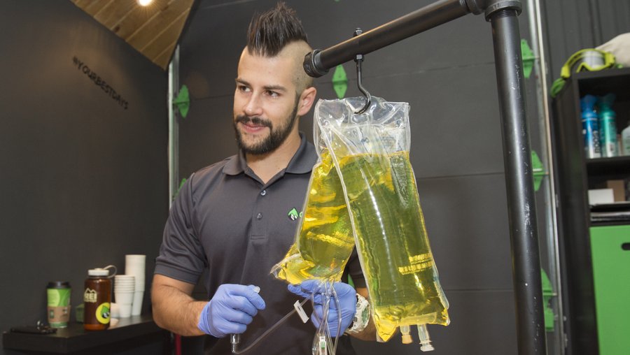 Intravenous hydration bars tap a growing trend in Denver - Denver ...