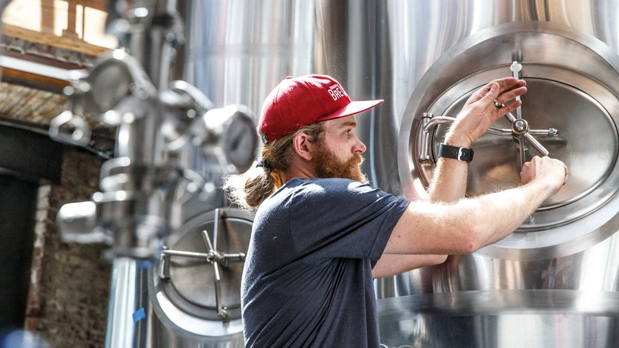 Redhook Head Brewer Nick Crandall