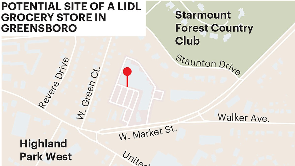 EXCLUSIVE: Lidl eyes potential grocery store site in Greensboro - Triad ...