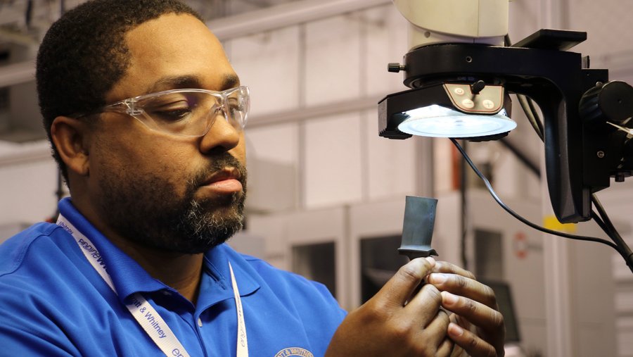 Behind aerospace engine manufacturer Pratt & Whitney's DFW operation ...