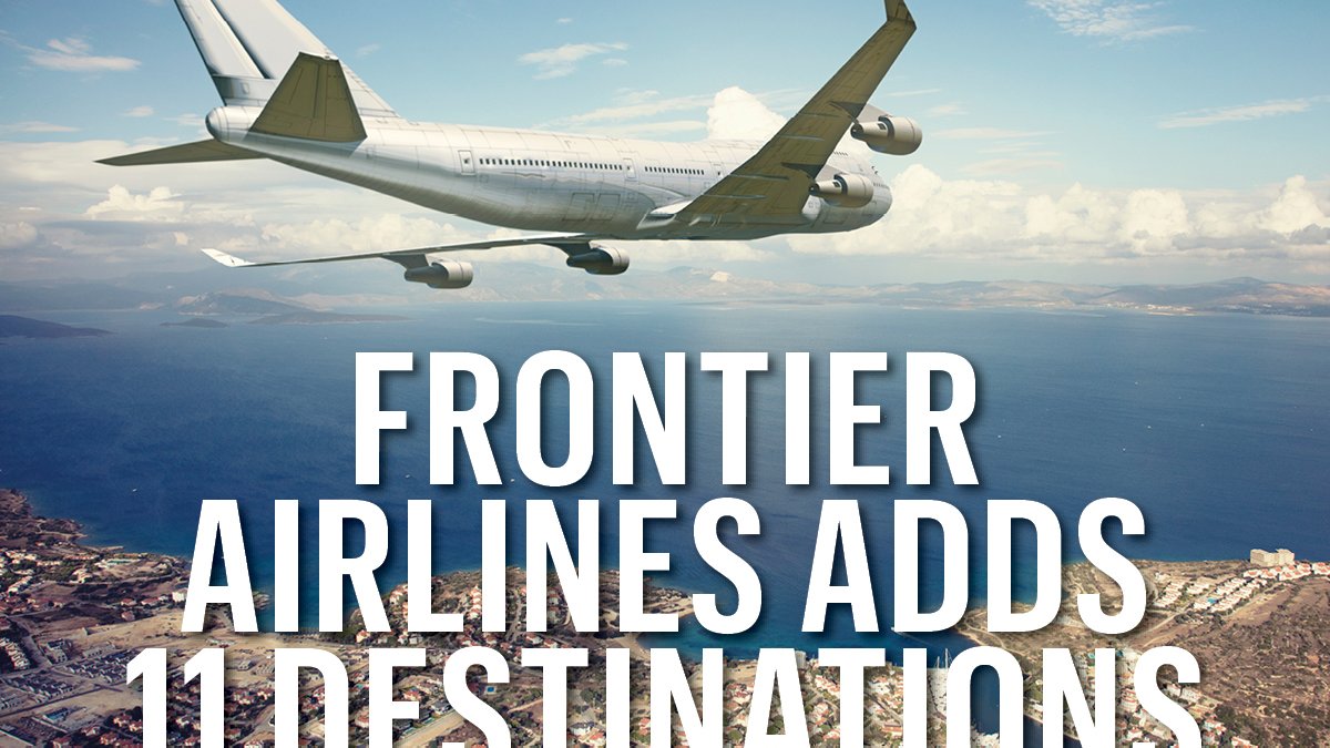 How the 11 new Frontier flights fit in Tampa International Airport's ...