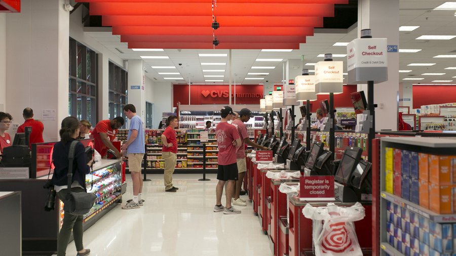 Target says self-checkout limits are popular with customers - The ...