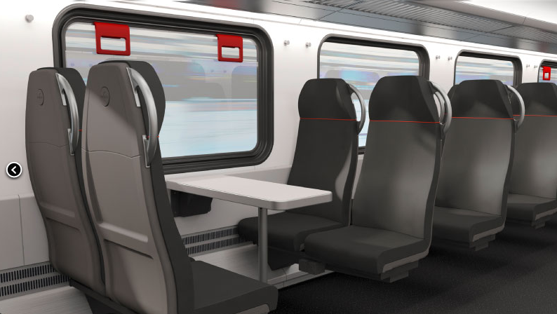 Caltrain riders have made their choice of electric train seat colors ...
