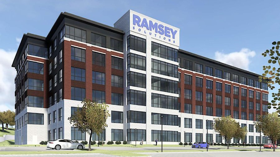 Dave Ramsey outlines company's future at groundbreaking for new HQ ...