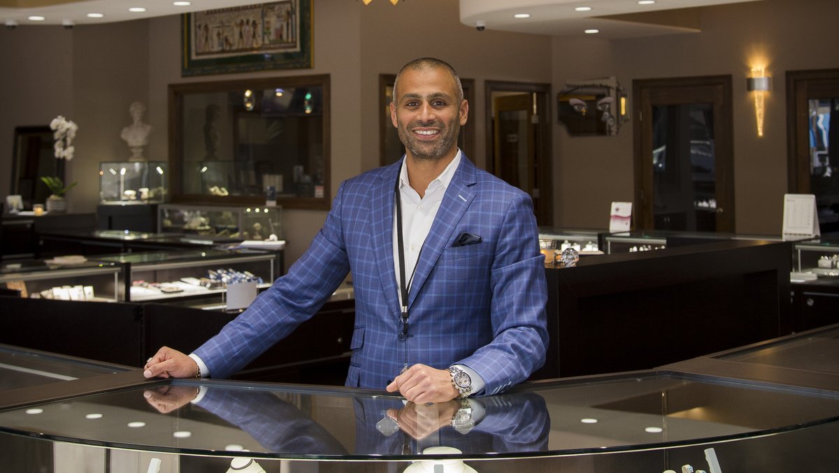 St. Louis Character: Michael Haddad sparkles in the family diamond ...