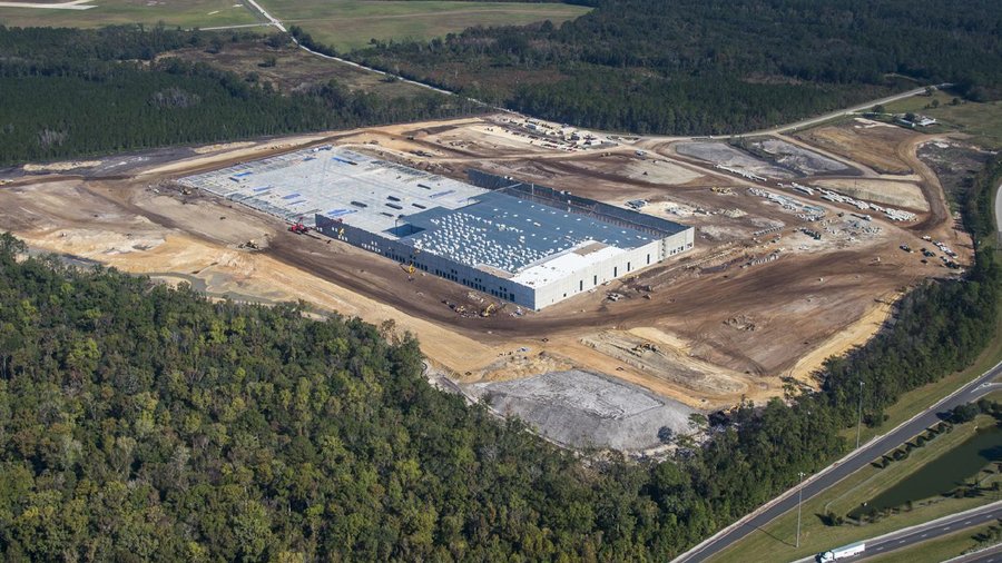 Amazon Lake Nona aerial rendering
