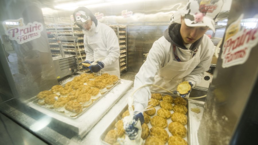 Curbside cream puffs are the first of the Wisconsin State Fair's "State ...