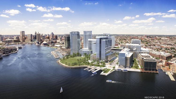 Three more towers planned for Harbor Point's final chapter - Baltimore ...