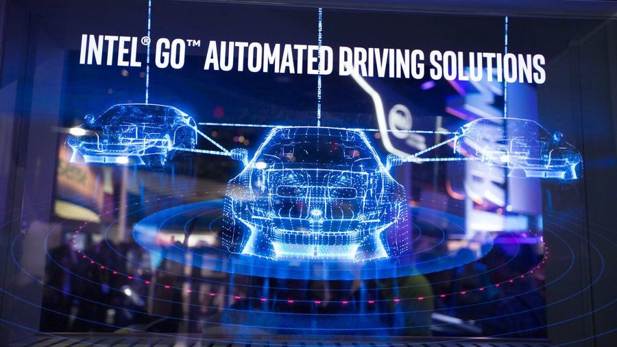 Intel CES autonomous vehicles