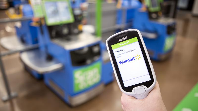 Wal-Mart shoppers say goodbye to checkout lines, registers and cashiers ...