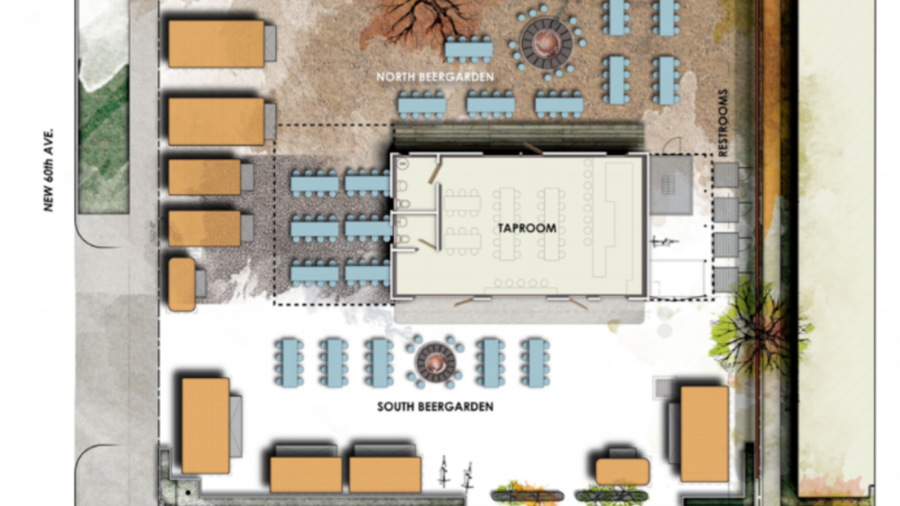 Decorated brewery to anchor a Northeast Portland food cart pod ...