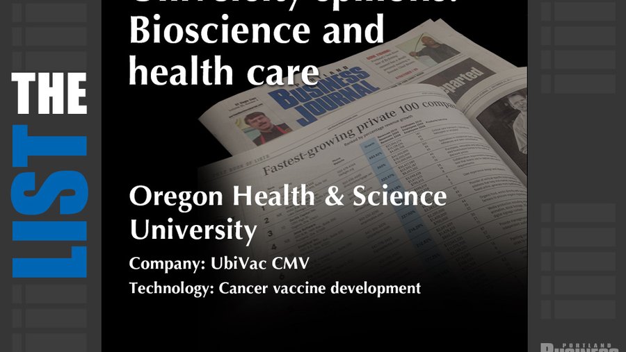 And the best new Oregon bioscience startup is ... - Portland Business ...