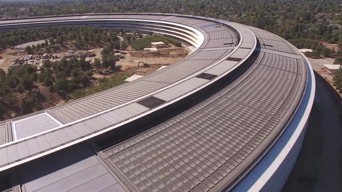 Latest Apple Park drone video shows Steve Jobs' tree-filled vision ...
