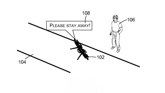 Amazon patents drones that can talk