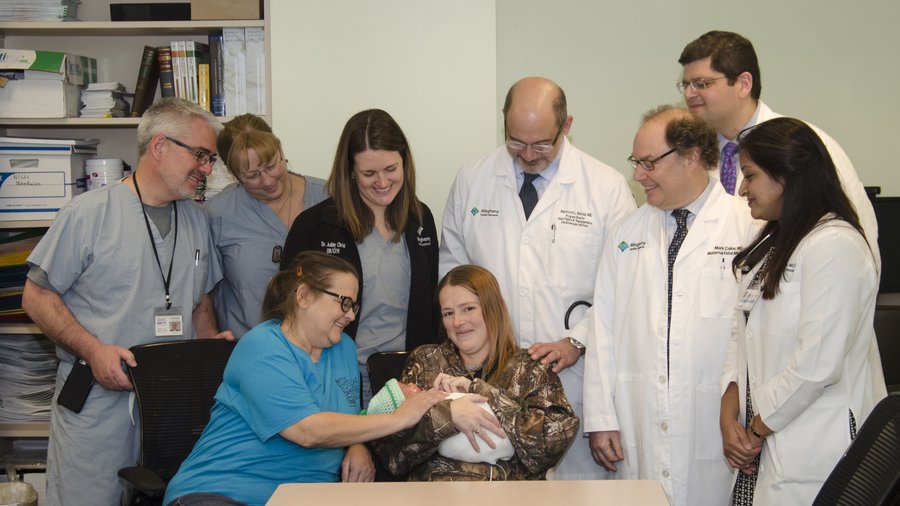 Baby delivered against the odds at Allegheny General Hospital ...