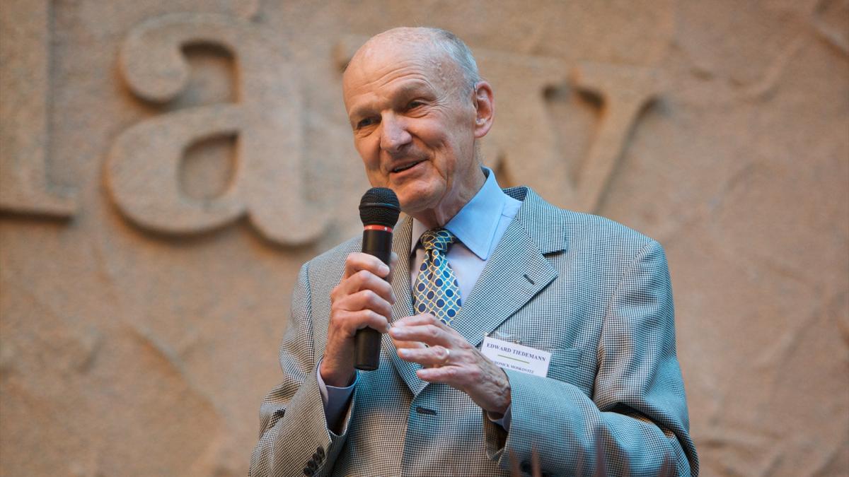 Edward Tiedemann, a longtime partner at Kronick Moskovitz Tiedemann ...