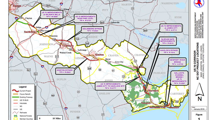 North Carolina's Interstate 42 inches closer to opening - Triangle ...