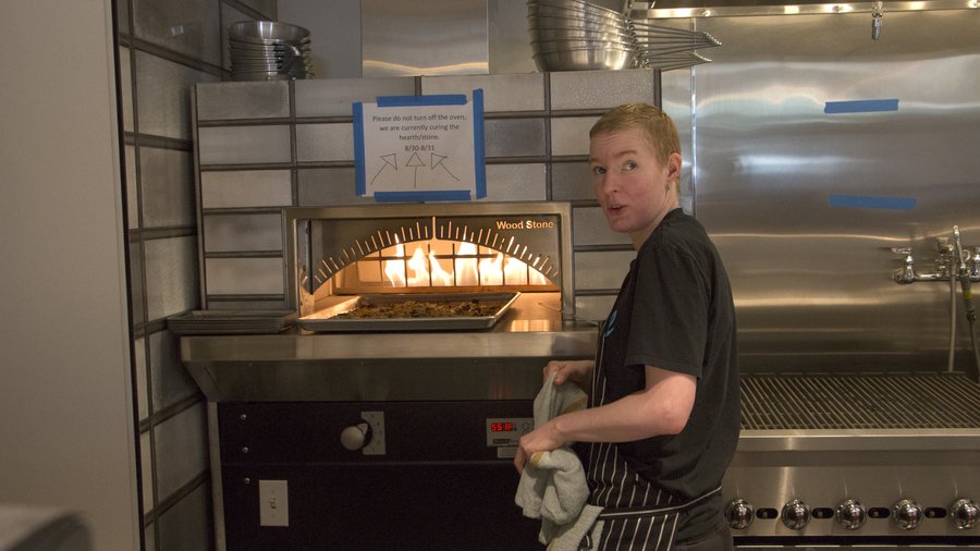 Tanner Creek Tavern flame oven