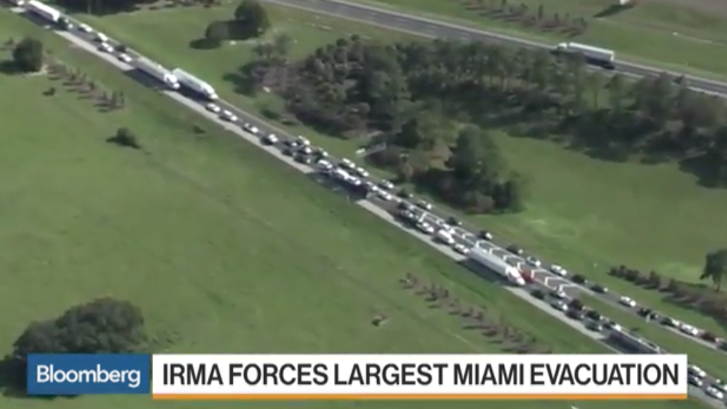 Hurricane Irma forces largest Miami evacuation - South Florida Business ...