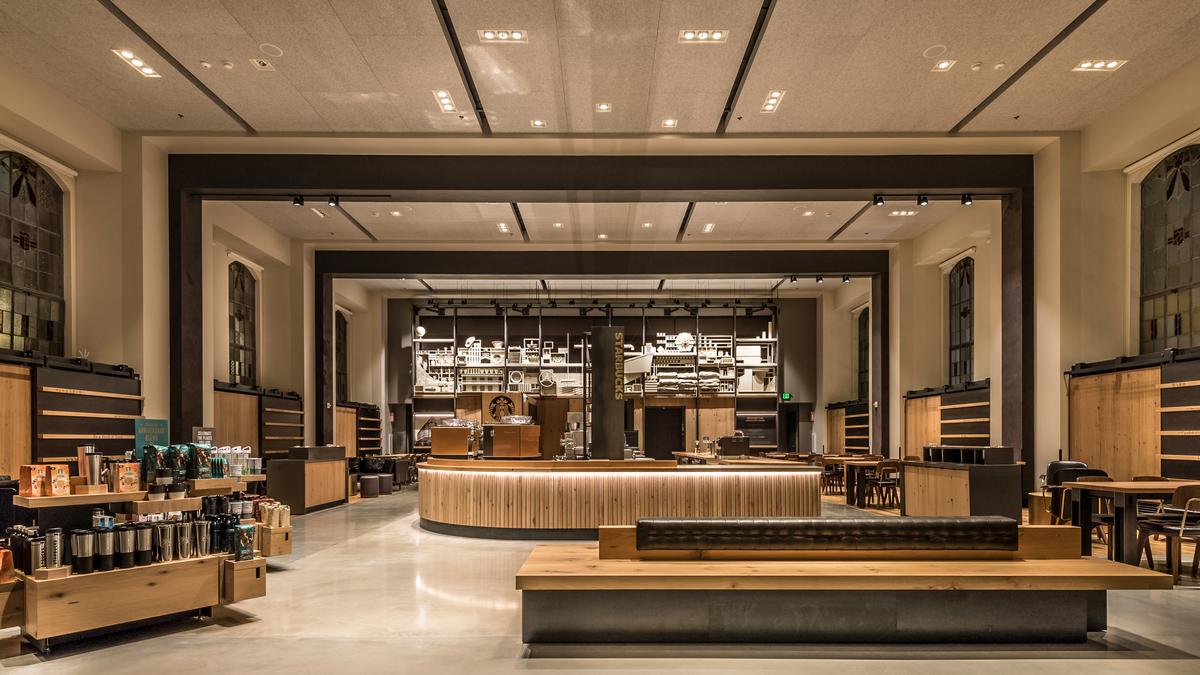 Starbucks opens cafe in University of Washington's Suzzallo Library ...