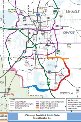 Central Florida Expressway Authority evaluates proposed Poinciana ...