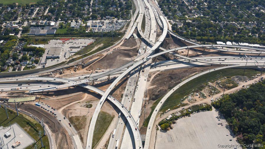 Zoo Interchange's lofty bridges coming together: Slideshow - Milwaukee ...