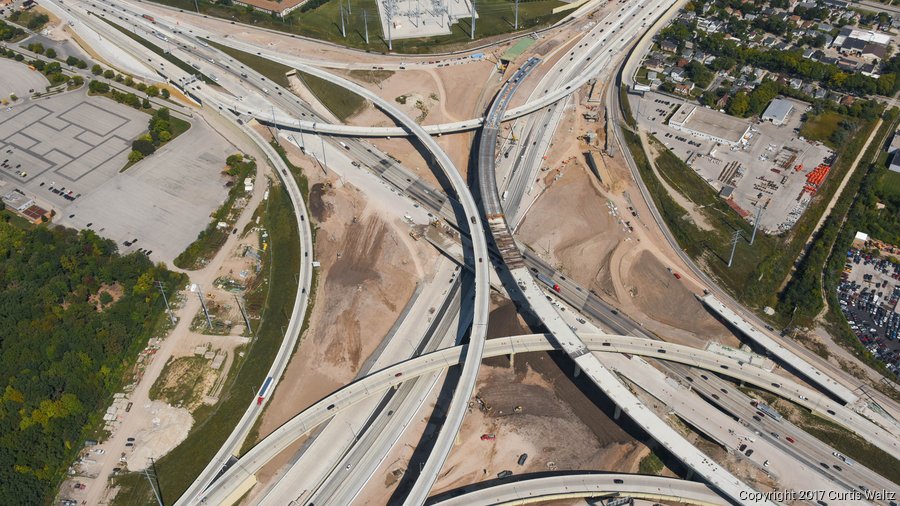 Zoo Interchange's lofty bridges coming together: Slideshow - Milwaukee ...