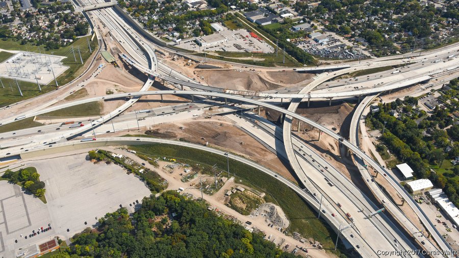 Zoo Interchange's lofty bridges coming together: Slideshow - Milwaukee ...
