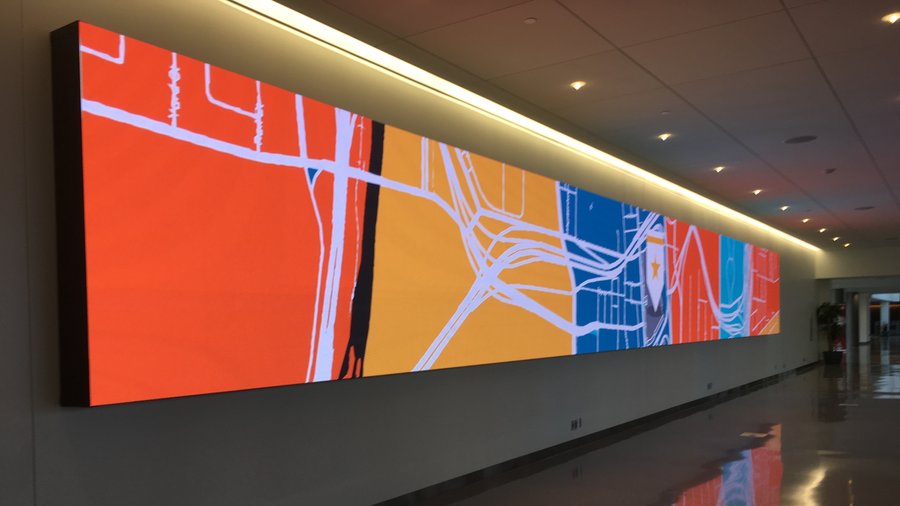 GCCC digital wall