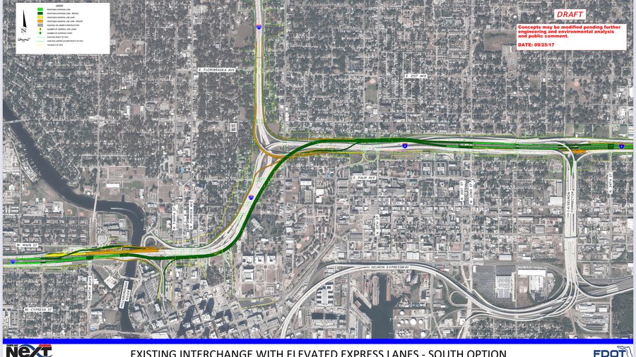 FDOT proposes expressway bridges, smaller footprint in new I-275 ...