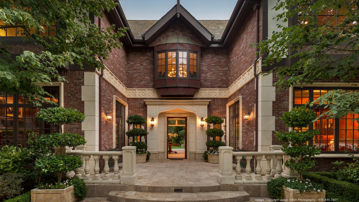 'Little Filoli' mansion at 1 Ridge View Drive in Atherton's 94027 ZIP ...