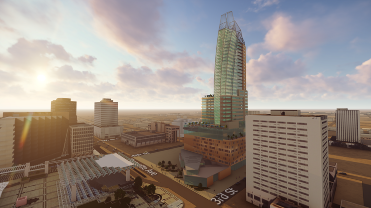 Albuquerque Mayor Richard Berry Proposes a 360-foot skyscraper Downtown ...