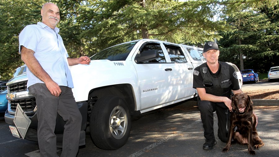 Boeing's K-9 explosives detection unit