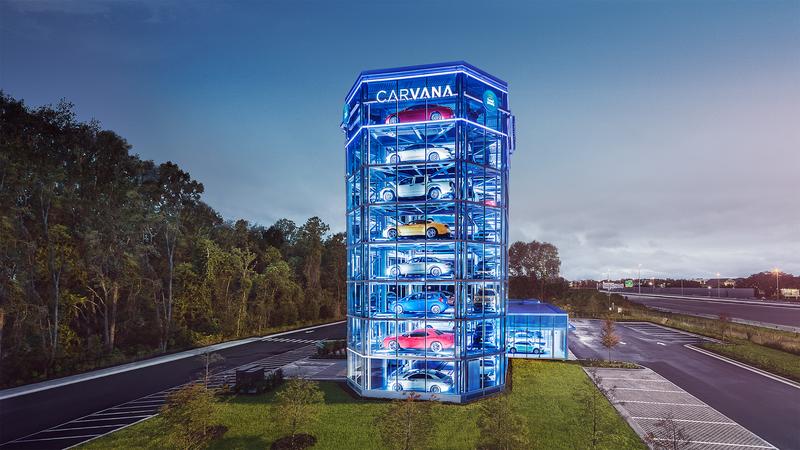 Carvana opens its first car vending machine in this state - Bizwomen
