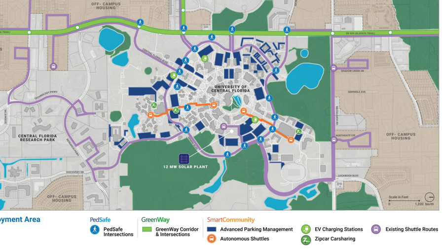Creative Village, UCF to test self-driving cars and more - Orlando ...