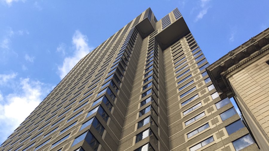 From concrete to glass: Downtown office tower One Post Office Square ...