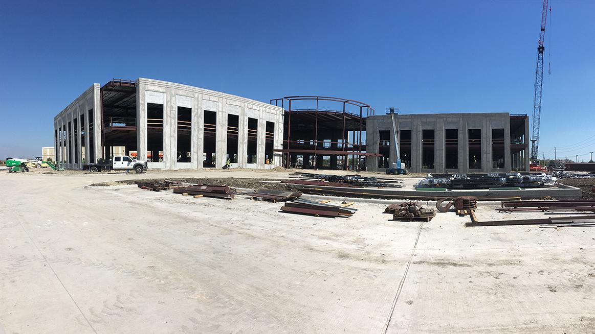 Tech firm tops out on new 500-person corporate campus in Allen - Dallas ...