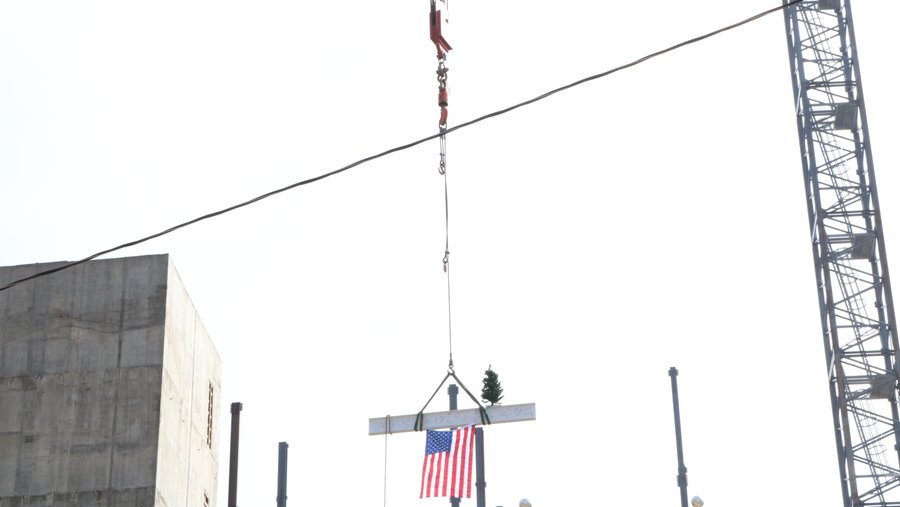 Methodist University Hospital holds "topping out" ceremony for $275M ...