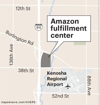 Amazon far surpassed Kenosha jobs promise - Milwaukee Business Journal
